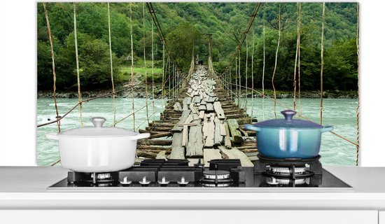 Spatscherm Keuken - Kookplaat Achterwand - Spatwand Fornuis - 120x60 cm ...