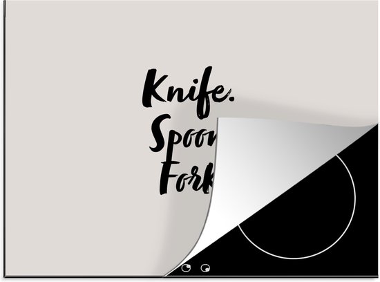 Inductie beschermer - Knife . Spoon. Fork. - Bestek - Kok - Huishouden ...