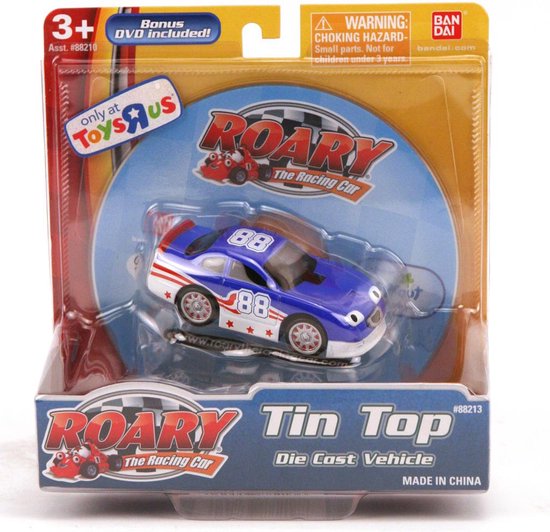 Roary the Racing Car - Auto - Tin Top | bol.com