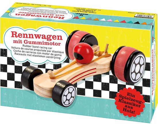 Raceauto met elastiek auto | bol