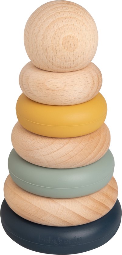 Baby's Only Siliconen stapelringen - Stapeltoren - Baby speelgoed ...