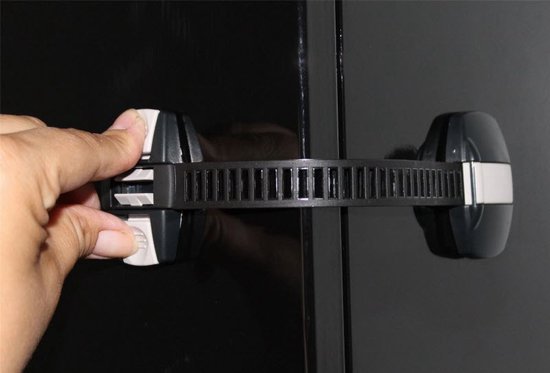 Kinderslot zelfklevend Multi Lock Plak slot zwart - 8st | bol.com