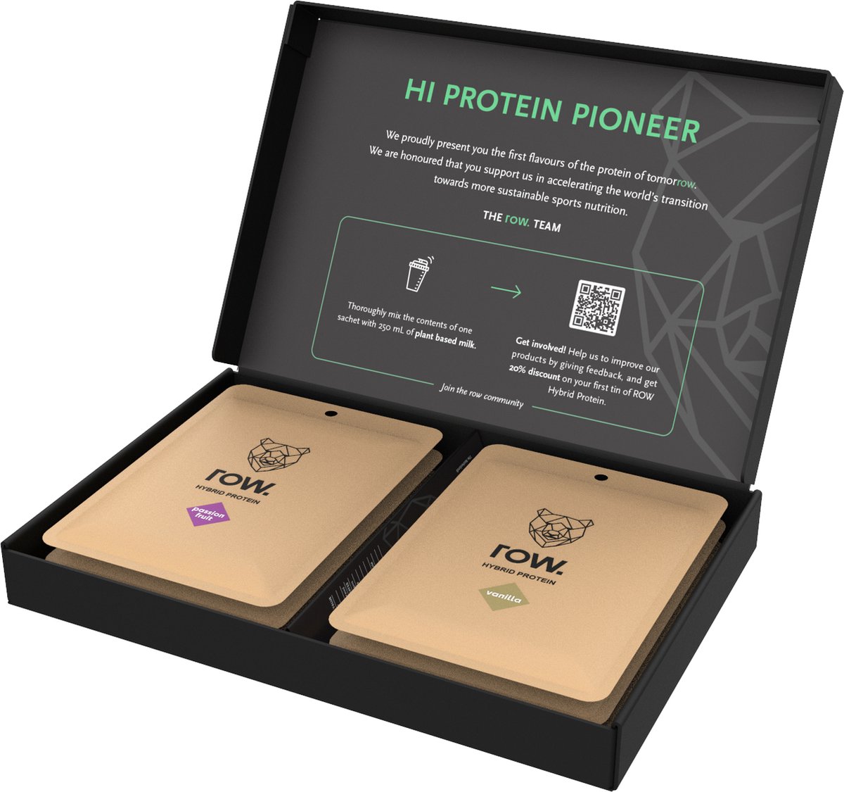 ROW Hybrid Protein - Sample pack - 5x 40 gram | bol