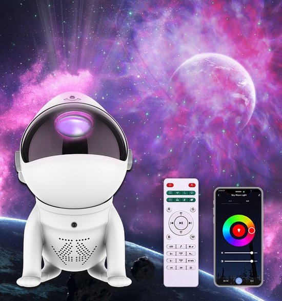 Lunastic Space Dog Sterrenhemel - Bluetooth Sterren Projector met ...