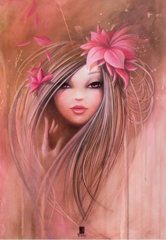 Sweet Pinky Girl Puzzel 1000pcs