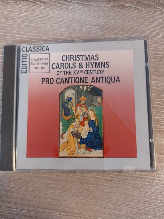 Christmas Carols & Hymns of the XVth Century pro Canione Antiqua Bruno ...