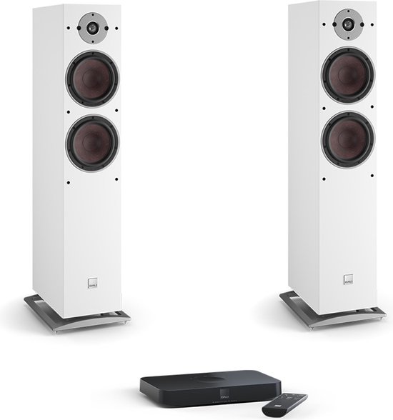 DALI Oberon 7C - Wit + Soundhub Compact - Bundel | bol