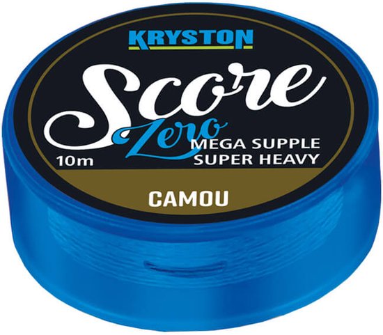 Kryston - Score ZERO Leadfree Leader 45 lb Camou - 10 meter | bol