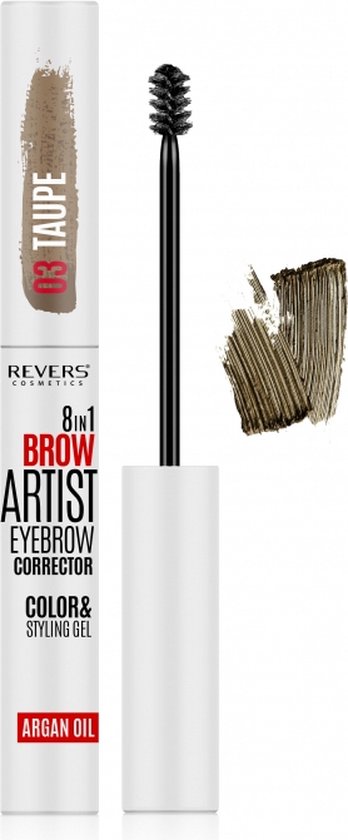 REVERS® Brow Artist Corrector 8in1 #03 Taupe | bol