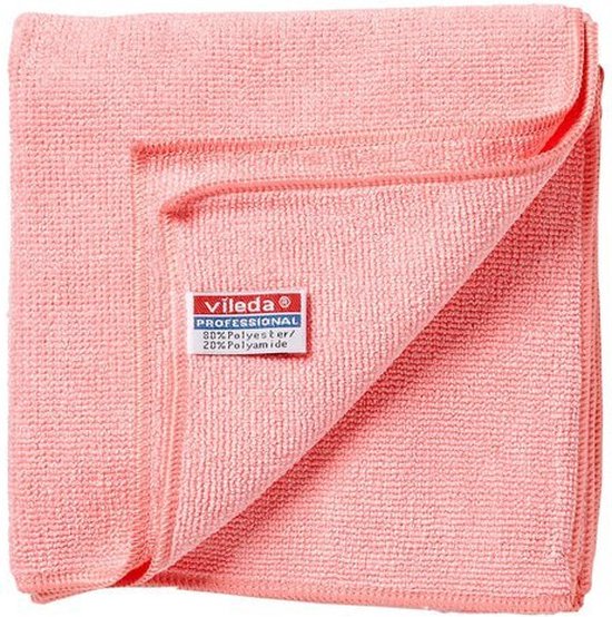 Vileda MicroTuff Plus rood 3ST | bol