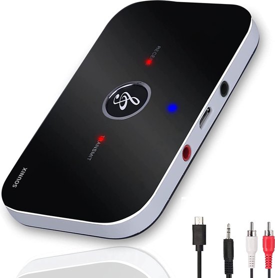 Sounix Bluetooth 5.0 Adapter - Transmitter Receiver & NFC function ...