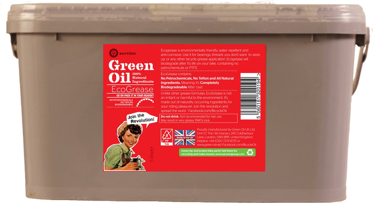 Green Oil Ecogrease 5 liter - Lagervet | bol.com