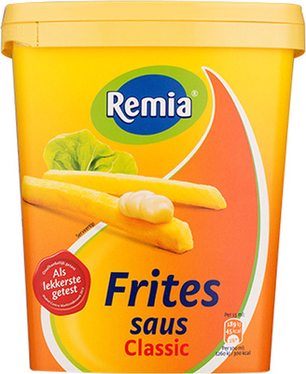 Remia - Fritessaus Classic - Emmer - 1 liter | bol