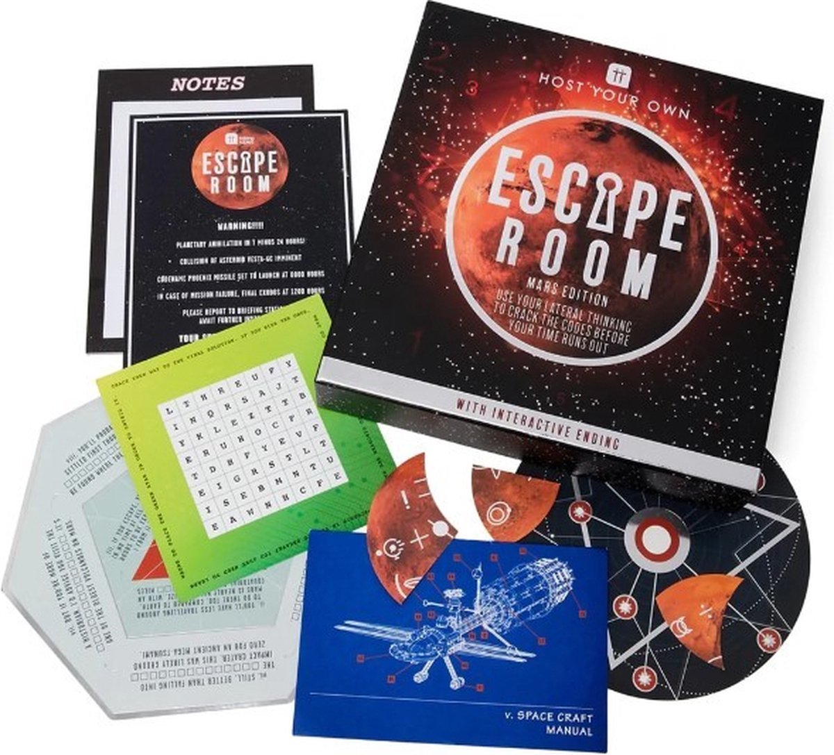 Escape room bordspel Mars spel - Talking Tables | Games | bol.com