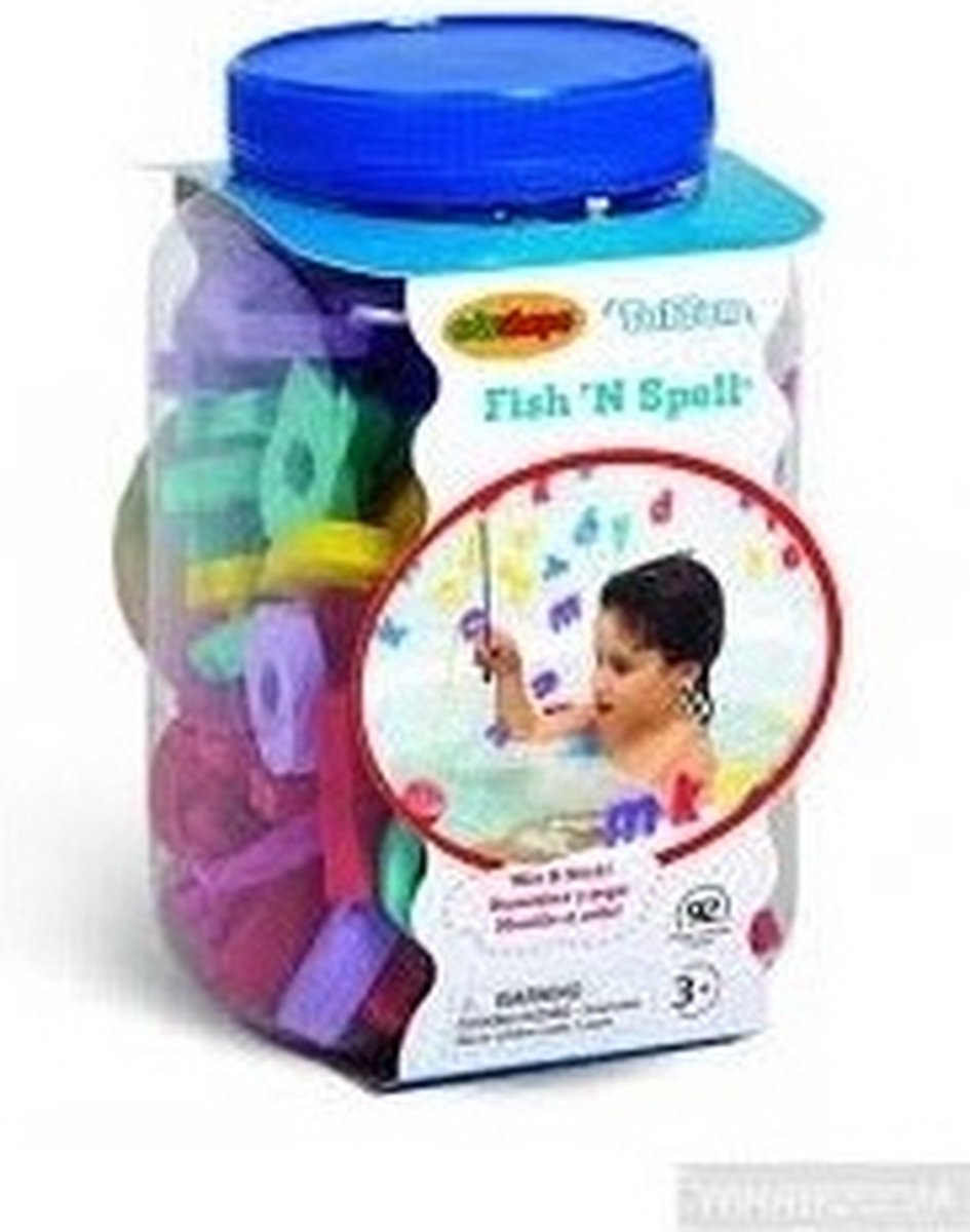 Edushape Fish 'N Spell Badspel - Vissen Naar Letters | Games | bol.com