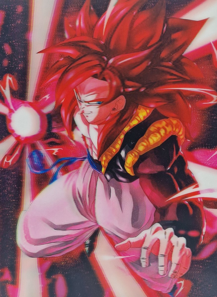 Dragon Ball Z | 3D Poster | Gogeta SS4 | Anime | Poster | bol.com