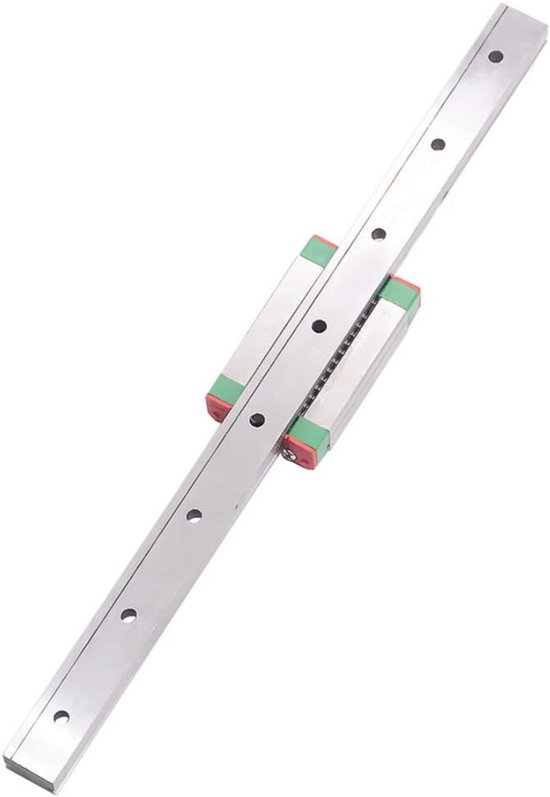 Mini Linear Rail Guide 100-350mm met Carriage Block voor DIY 3D-printer ...