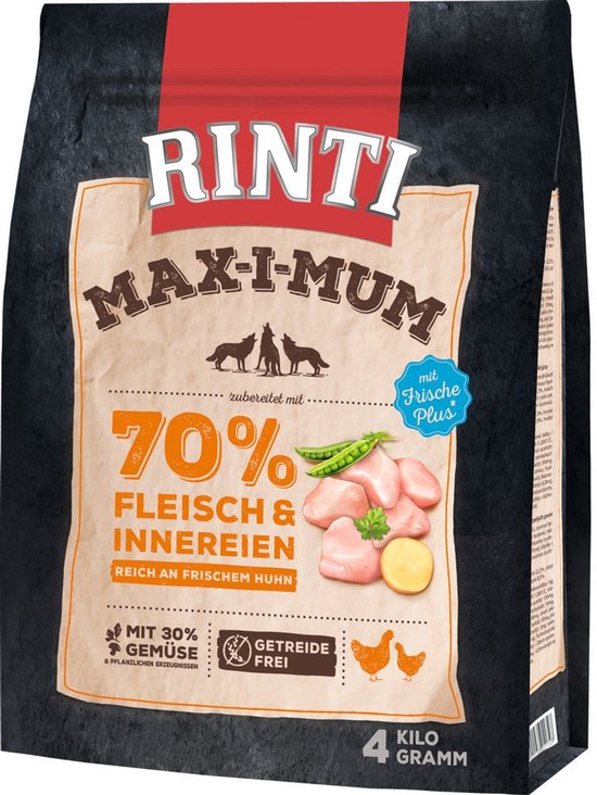 Rinti - Max-i-mum Kip - 4kg | bol