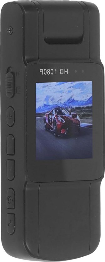 1080P Mini-bodycamera - Verbeterde Clip - WiFi - Draagbare Camera voor ...