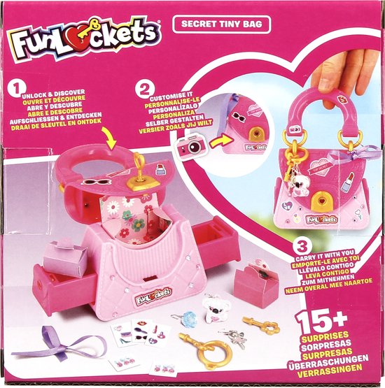 Jumbo FunLockets Mini Tasje - Tiny Bag - Tasje met Geheime Vakjes | bol