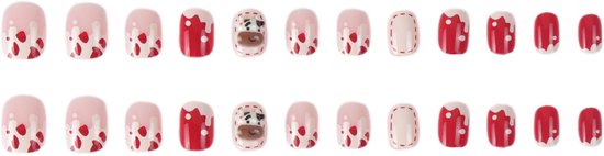 verymeet-24Plaknagels-Press On Nails -delicate & comfartable-Happy Cow ...