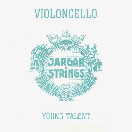 Jargar JVI-A-YT violin string A-2, medium, synthetic core, aluminum ...