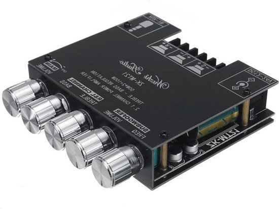 Audio Amplifier Module ZK-MT21 2.1 Channel Bluetooth Digital Power ...