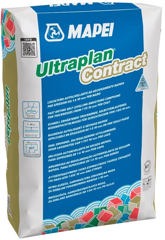 Mapei Ultraplan Contract - Zelfnivellerend egalisatiemiddel 1-10mm ...