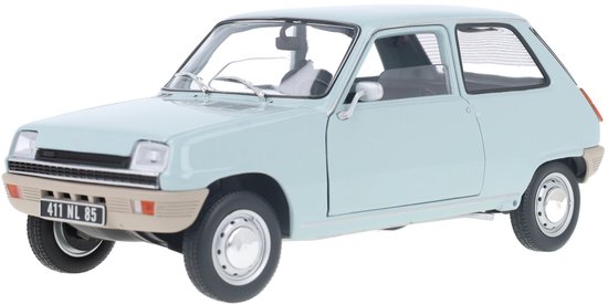Renault 5 1972 Clear Blauw - Model 1/18 - Norev | bol