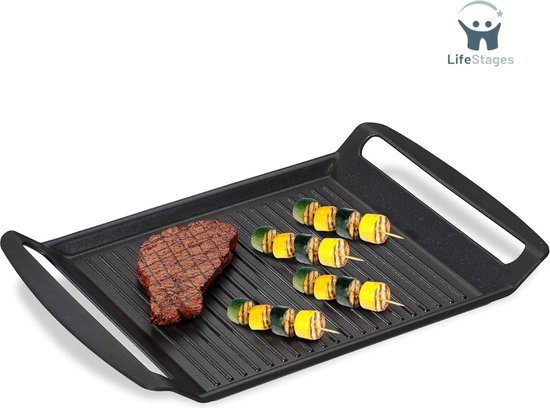 LifeStages - Grillplaat Inductie - Grillplaat - gas & Elektrische ...