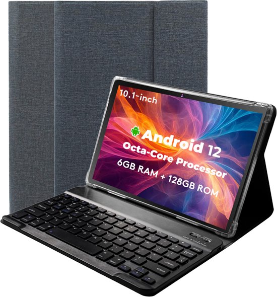 Hot Pepper DT40 Android Tablet 10 Inch - Grijs Toetsenbord En Tablet ...