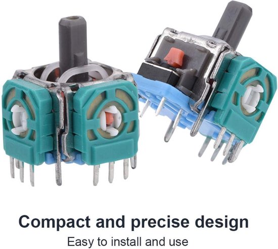 Vervanging 3D Joystick Module Sensor - 2 Pack Analog Stick voor Joystick Controller | bol