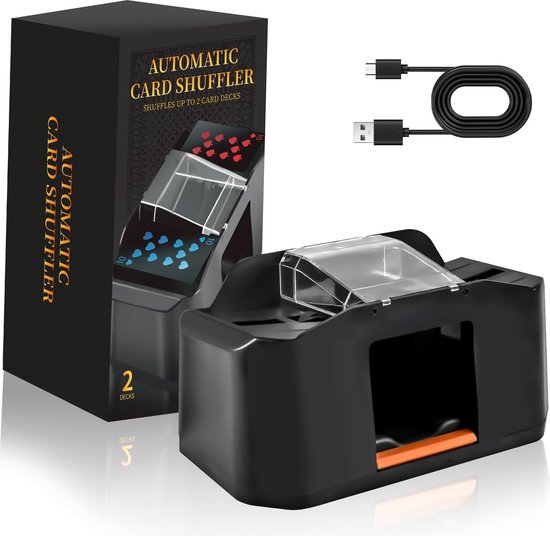 Sano Schudmachine - Elektrische kaartenschudder - Geschikt voor 1-2 ...