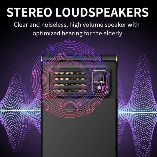 Ontgrendelde 2G Big Button Gebruiksvriendelijke Senior Flip Mobiele ...