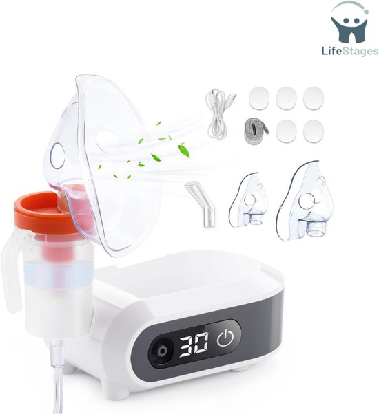 LifeStages - Aerosoltoestel - Inhalatieapparaat Voor Volwassenen ...