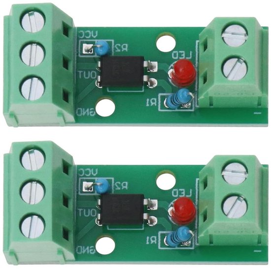 2Pcs Optical Isolator Module Voltage to Current Converter Module Input ...
