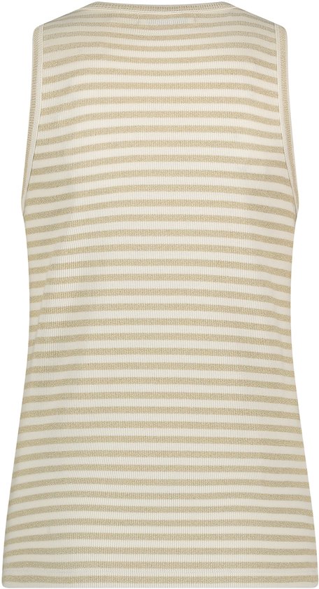 Nukus - Shirt Goud Nukus Stefania Singlet Stripes Singlets Goud ...