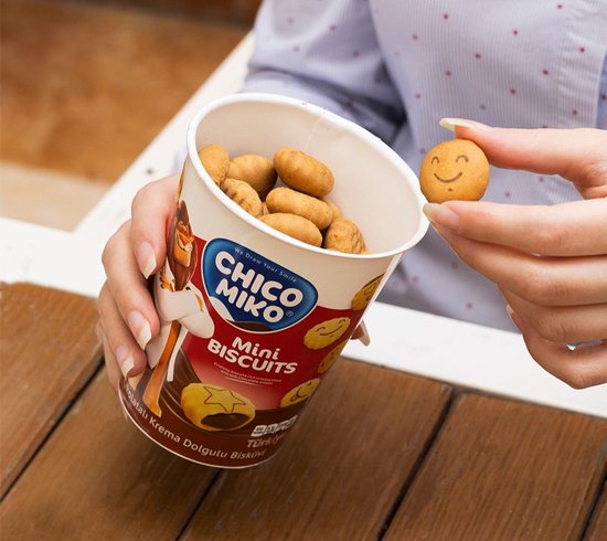 Mixpak Chico Miko Gevulde Biscuits Chocola 4 x 125 Gram | bol