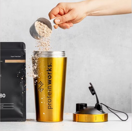 Protein works- Whey Protein - Banana Smooth- 1 kg - Eiwitpoeder banaan ...