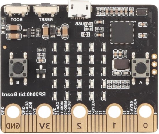 Ontwikkelingsbord RP2040 Micro Bit met LED-licht voor RP2040 Processor PCB -... | bol