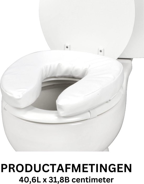 Toiletverhoger 10 cm - Voor Ouderen - WC Verhoger - Verhoogde Bril ...