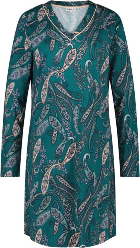 Cyell Iconic Paisley Sea Long Sleeve Shirt - Maat 40 | bol