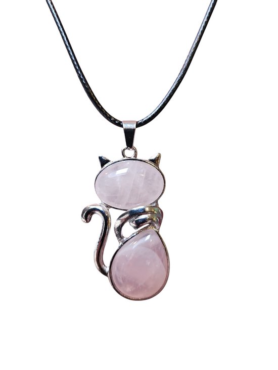 Rozenkwarts Katje hanger met Ketting | bol
