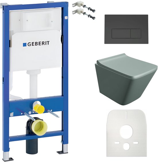 Inbouwreservoir Complete Toiletset Geberit Duofix Basic - Inbouw WC ...