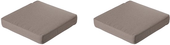 Madison - Lounge Profi-Line Zitkussen Manchester taupe - Ca. 60x60 cm ...