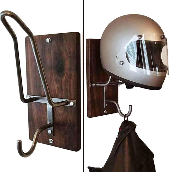 Helmhouder - Helm Houder - Helm Kapstok - Helm Standaard - Motorhelm ...