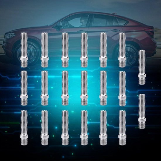 Extended 57mm Wheel Stud Conversion Kit - Set van 20 stuks . | bol