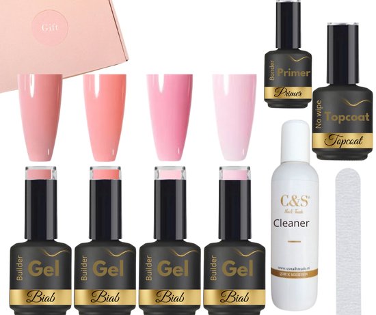 C&S Trade® BIAB – Builder in a Bottle – BIAB Nagel Builder Gel - BIAB 15 ML - BIAB set | bol