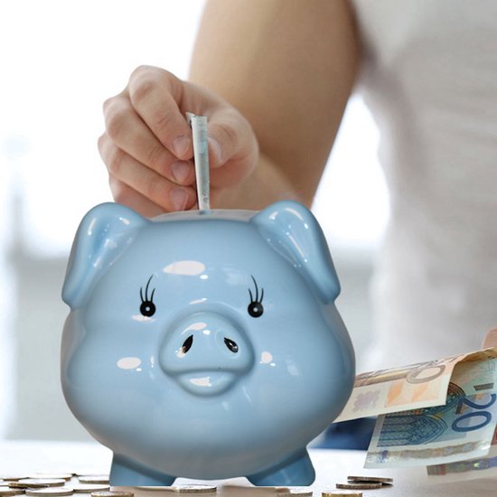 Decopatent - Groot Spaarvarken Spaarpot - Keramiek - Afm 20 x 16 x 15 cm - Spaarpot... | bol