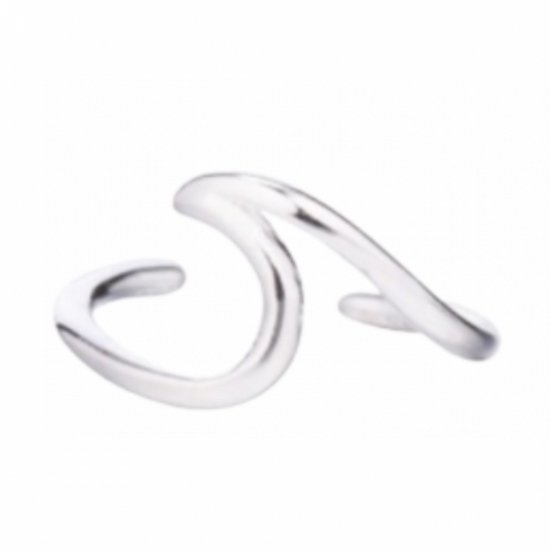 Earcuff - wave - voor linker oor - Charme Bijoux | bol